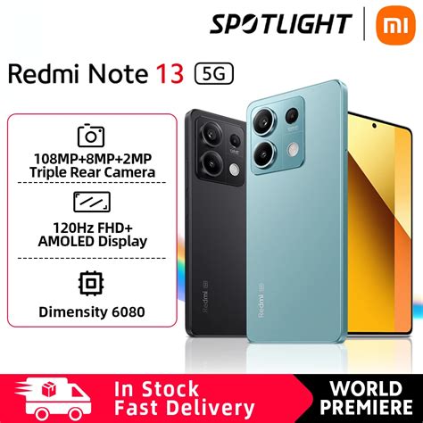 Premi Re Mondiale Version Globale Xiaomi Redmi Note G Nfc Mp Cam