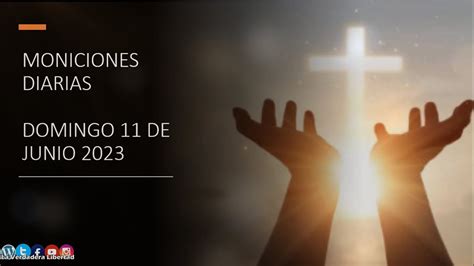 MONICIONES DIARIAS DOMINGO 11 DE JUNIO 2023 DÉCIMO DOMINGO DE TIEMPO