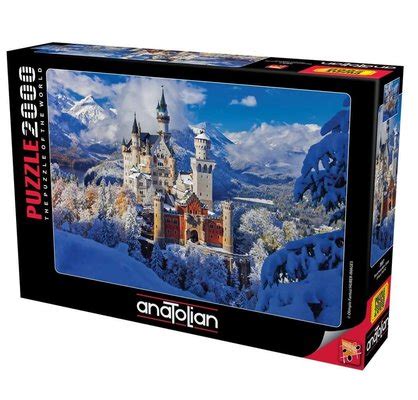Anatolian 3957 Neuschwanstein Castel 2000 Parça Puzzle D R