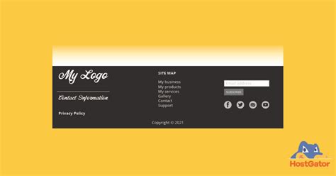 Website Footer Design Best Practices To Follow Hostgator