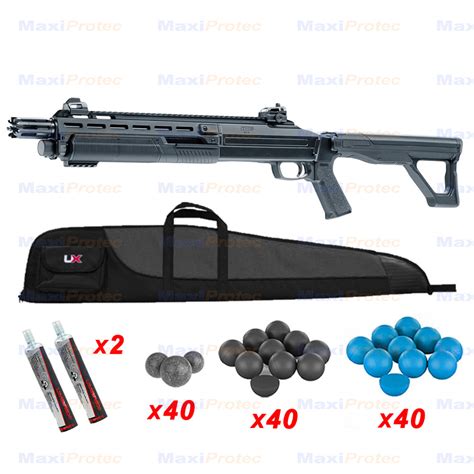Fusil à pompe de défense T4E HDX 68 40 joules Umarex cal 68