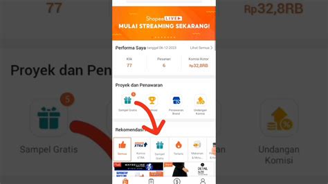 Cara Munculin Fitur Sample Gratis Di Shopee Affiliate Affiliateshopee