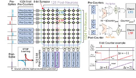 figure 3 from an efficient neuromorphic implementation of temporal coding based on chip stdp