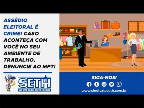 Assédio Eleitoral é CRIME Denuncie YouTube