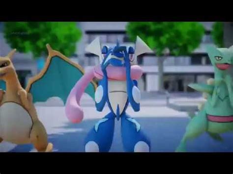 Mmd Pok Mon Greninja And Charizard And Sceptile Youtube