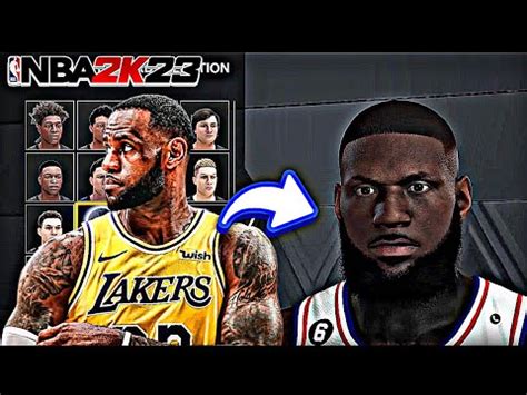 Best Lebron James Face Creation On Nba K Most Accurate Youtube