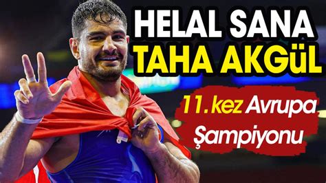 Taha Akgül yıktı geçti 11 kez Avrupa Şampiyonu oldu