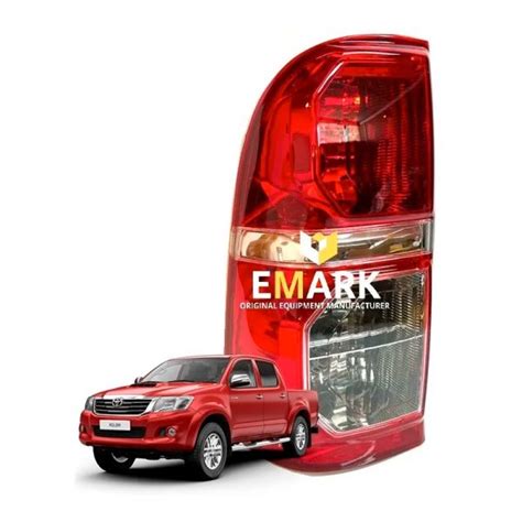 Foco Farol Trasero Izquierdo New Hilux 2012 Al 2015 Emark