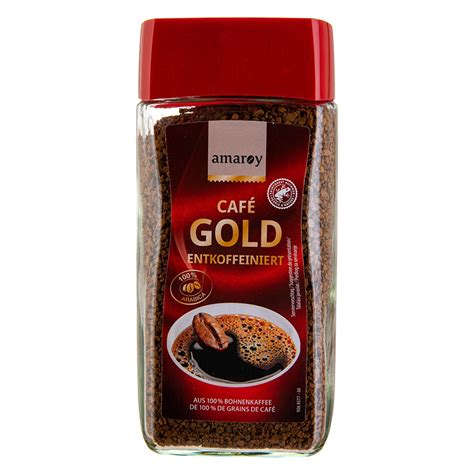 ROKSH Kaffee Kakao Co AMAROY Kafee Gold Entkoffeiniert 200g