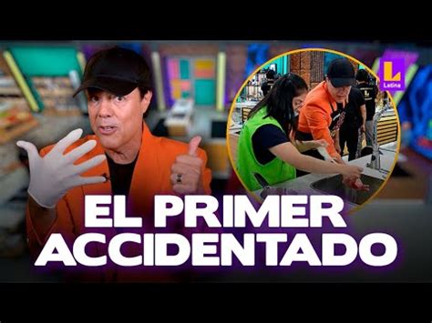 Rocky Belmonte se cortó primer damnificado de El Gran Chef Famosos