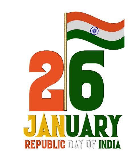 Republic Day Of India January Png Mark Free Hq Png Images Vactor