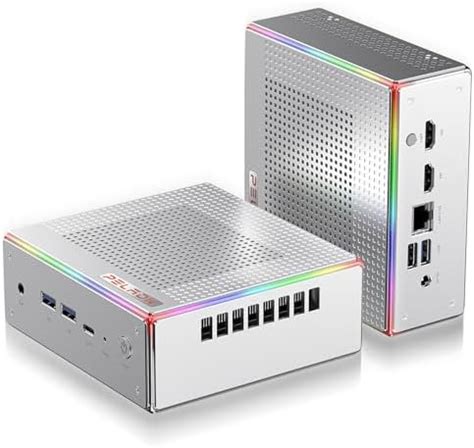 PELADN Gaming Mini PC AMD Ryzen 7 7735HS 8C 16T Hasta 4 75GHz