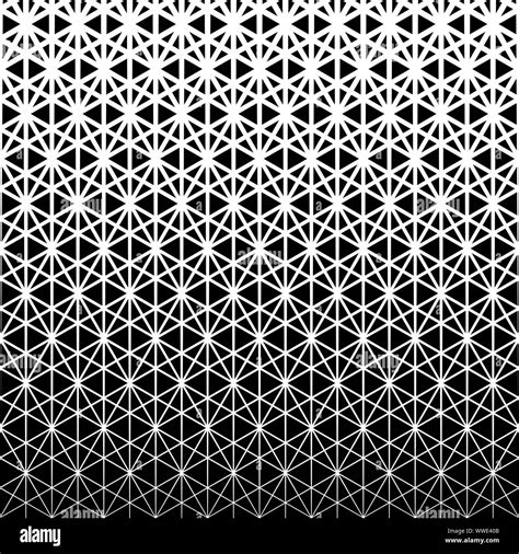 Abstract Geometric Black And White Graphic Design Print Halftone