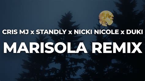 Cris Mj X Standly X Nicki Nicole X Duki Marisola Remix Letra Lyrics