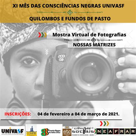 Núcleo de Estudos da Univasf promove mostra fotográfica e jornada