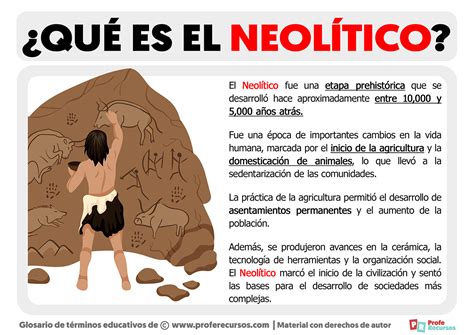 Qué es el Neolítico Definición de Neolítico