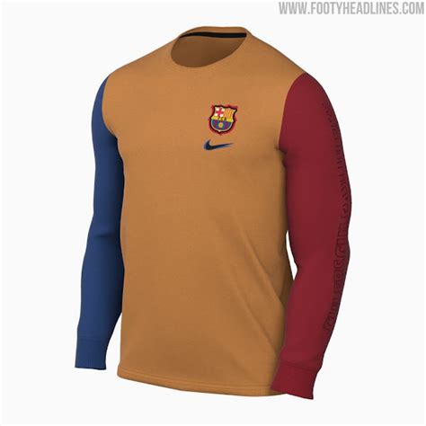 Geleakt Orange Nike Fc Barcelona Vierte Trikot Info Trap
