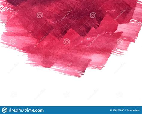 Fundo De Design De Textura De Aquarela Rosa Abstrata Ilustração do