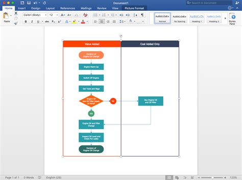How To Add A Cross Functional Flowchart To A Powerpoint