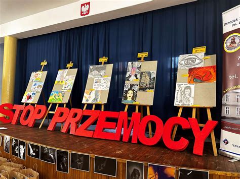 Powiatowy Konkurs Plastyczny bezprzemocy I Liceum Ogólnokształcące