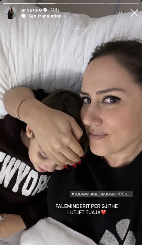Arbana Osmani e kalon natën e ndërrimit të viteve në spital çfarë i