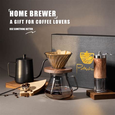 Jual Set Alat Kopi Mewah Seduh Pembuat Kopi Hadiah Home Coffee Dripper