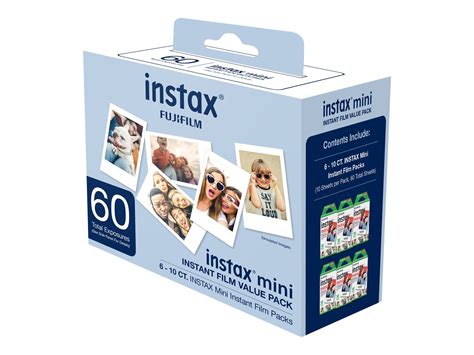 Fujifilm Instax Mini Link 2 W Mini Film 60 Pack Np Gov Lk