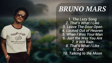 Bruno Mars Greatest Hits Full Album Bruno Mars Youtube