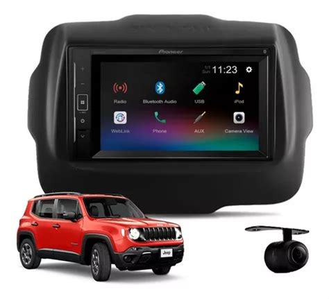 Central Multimidia Pioneer Jeep Renegade 2019 2020 2021
