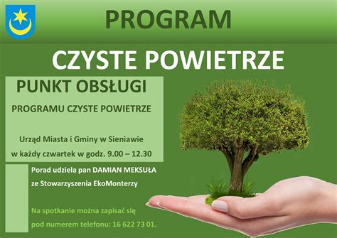 Program CZYSTE POWIETRZE Miasto I Gmina Sieniawa