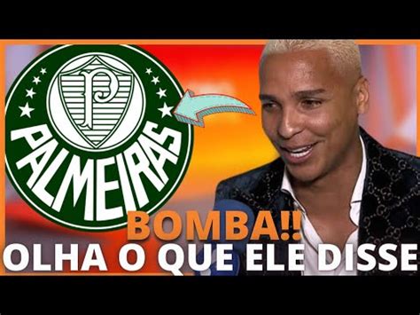 EXPLODIU NA WEB OLHA O QUE ELE DISSE ÚLTIMAS NOTÍCIAS DO PALMEIRAS