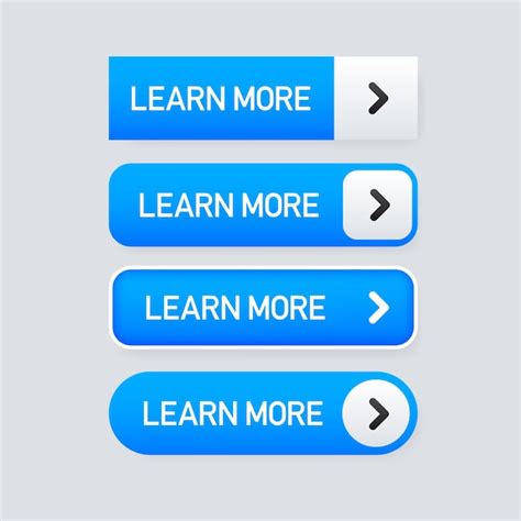 Premium Vector Flat Read Learn More For Web Page Design Hand Click