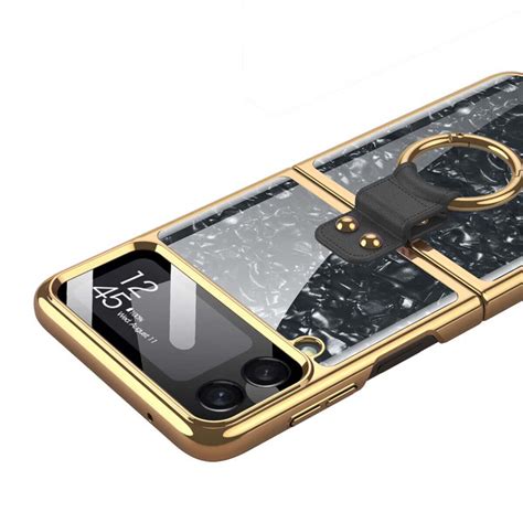 Θήκη Tech Protect Mood Ring για Samsung Galaxy Z Flip 4 White Gold