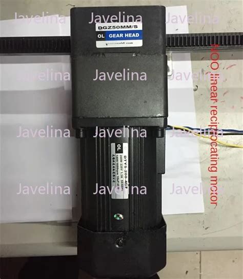 W Ac Linear Reciprocating Deceleration Speed Control Motor Rack