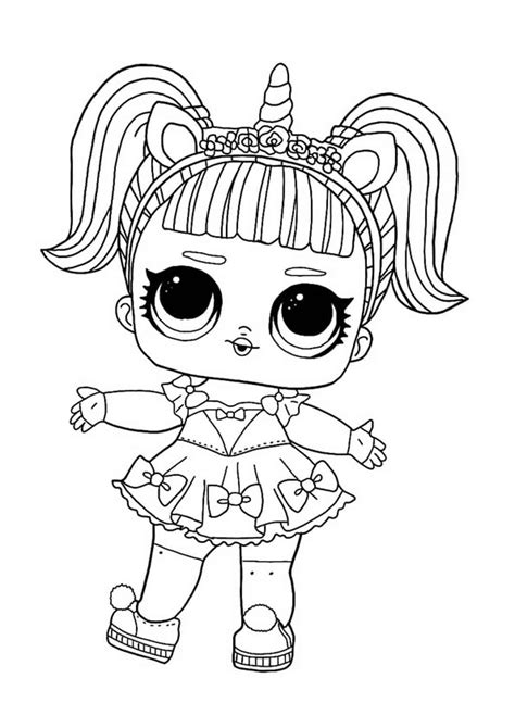Lol Unicorn Coloring Pages 2 Free Printable Coloring Sheets 2021