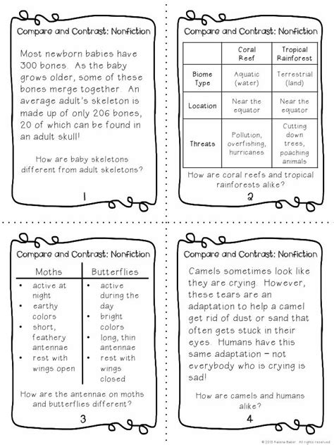 Pdf Compare And Contrast Nonfiction Compare And Contrast