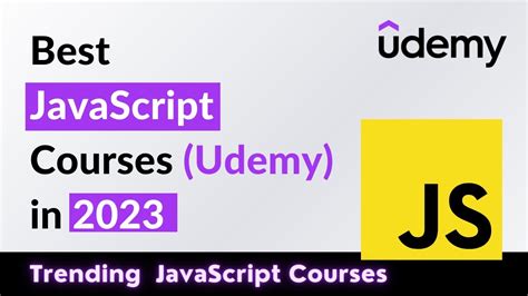 15 best javascript courses on udemy 2024 youtube