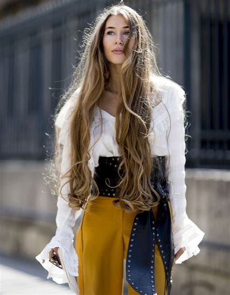 Cheveux ondulés très longs automne hiver 2018 Cheveux ondulés de