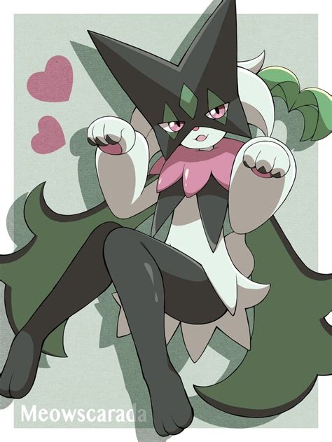 Meowscarada Pokemon Drawn By Shabana May Danbooru