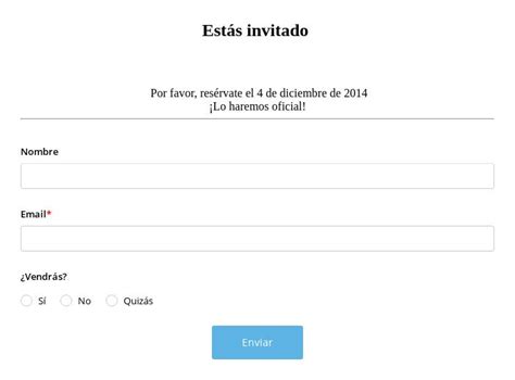 Plantilla De Formulario De Reserva Formbuilder
