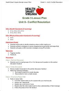 Conflict Resolution Steps To Resolve Facts Strategies Worksheets