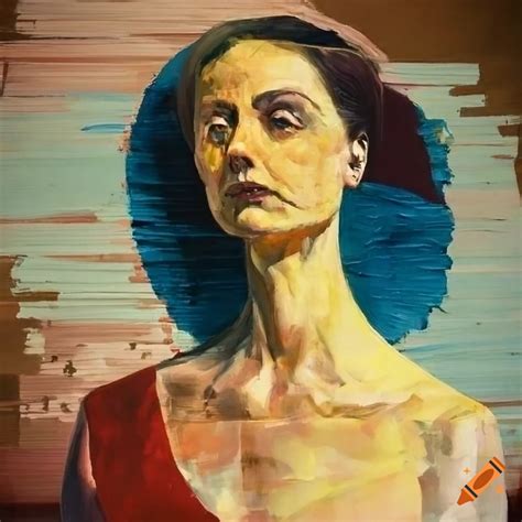 Masterful Oil Painting With Exceptional Juxtaposition In High