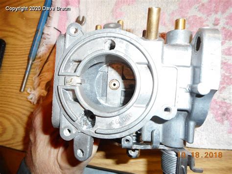 SU Carburetor Restorations MGB HIF4 1810 Disassembly DSCN1173
