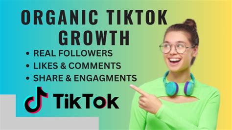 Grow Your Tiktok Organically Promote Tiktok Account Tiktok Marketing By