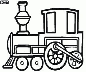 Locomotora De Vapor Para Colorear Pintar E Imprimir