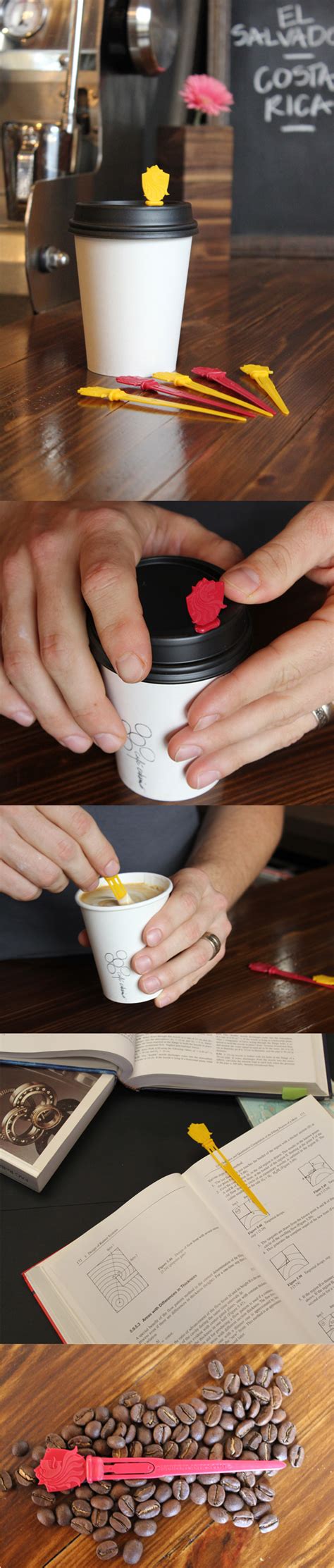 Environmentally Friendly Coffee Stirrer By Noble Plastics This Coffee
