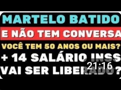 MARTELO BATIDO E NÃO TEM CONVERSA VOCÊ TEM 50 ANOS OU MAIS 14
