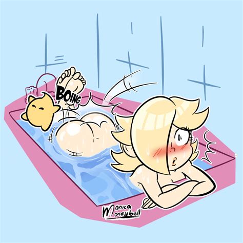 Rule 34 Ass Bath Breasts Mario Series Monica Moneybell Princess