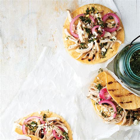 Tacos au poulet à la mexicaine Châtelaine