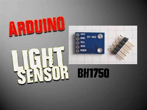 Light Sensor For Arduino BH1750 Tutorial YouTube